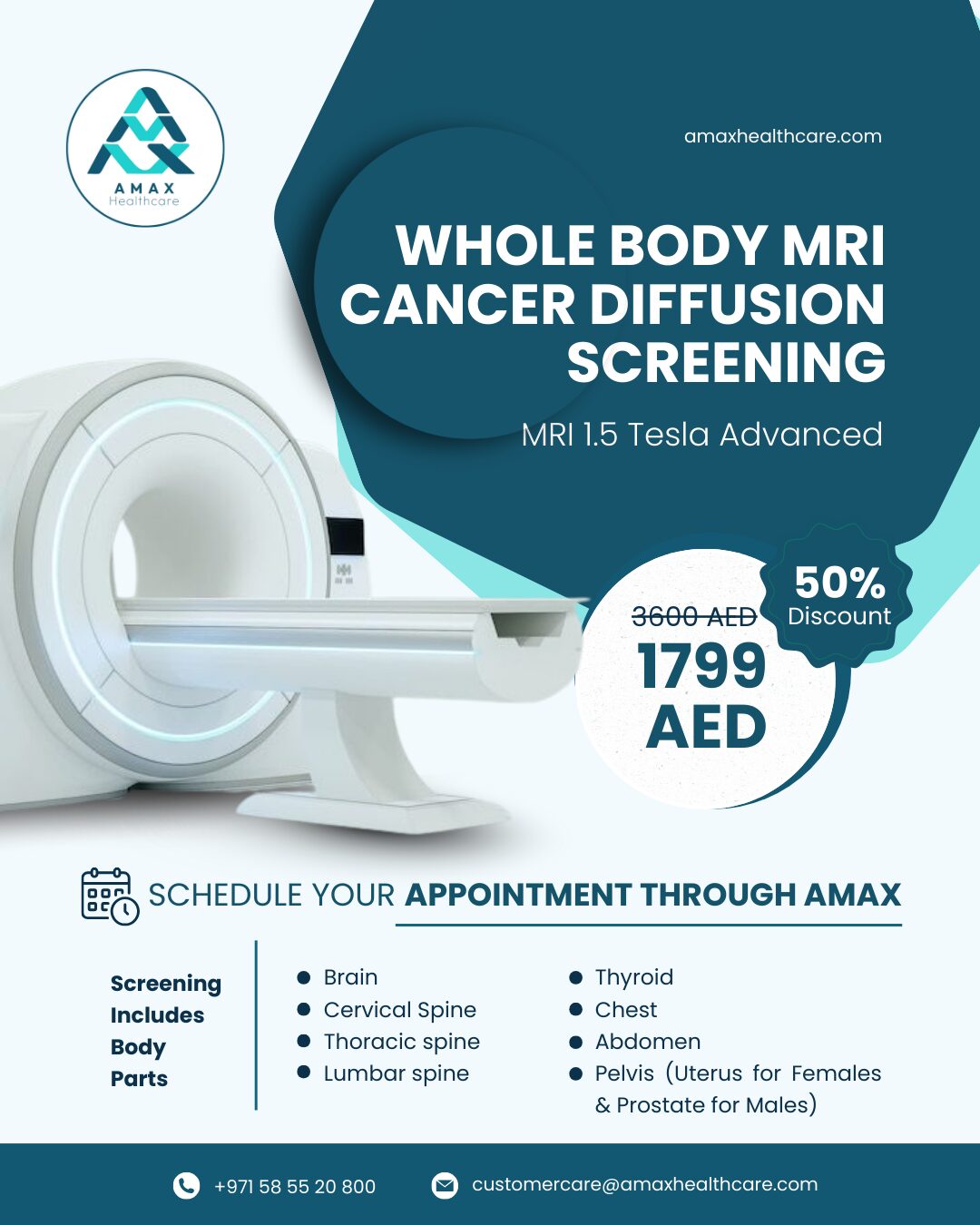 Full Body MRI Scan Packages in Dubai | Starting from 1799 AED