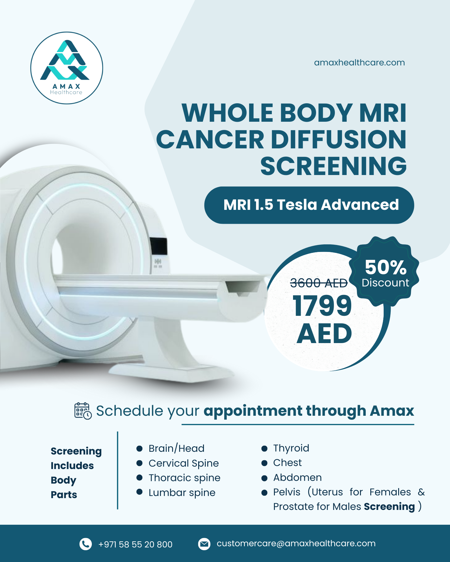 Full Body MRI Scan Packages in Dubai | Starting from 1799 AED